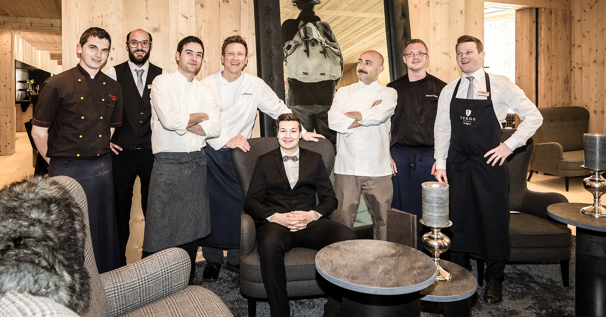 With Anthony Genovesi and Stefano Masanti | Gourmet days Tenne Lodges